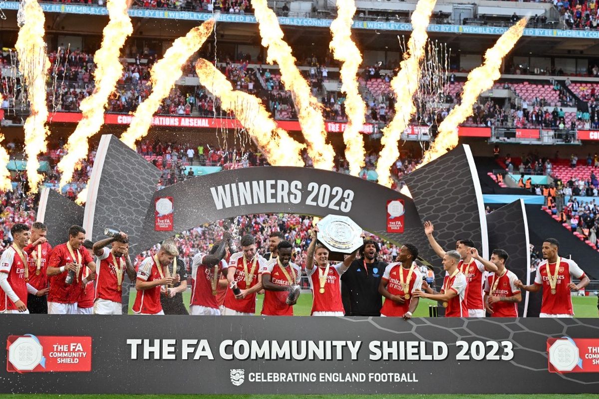 Daftar Juara Community Shield: Arsenal Tambah Koleksi, Man United Tim ...