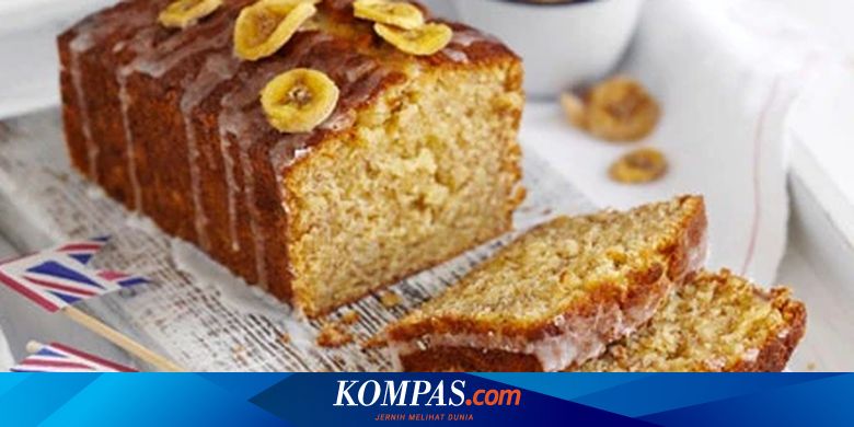 Resep Kue Pisang Panggang, Pakai Pisang Hampir Busuk
