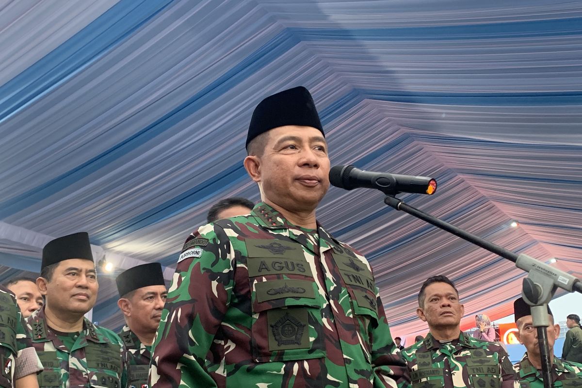 Panglima Mohon Doa Kelancaran Acara HUT ke-80 TNI di Monas Besok