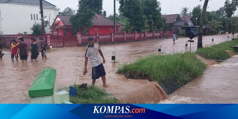 Tanggul di Kemiri Kidul Purworejo Jebol, Picu Banjir Setinggi 50 Cm