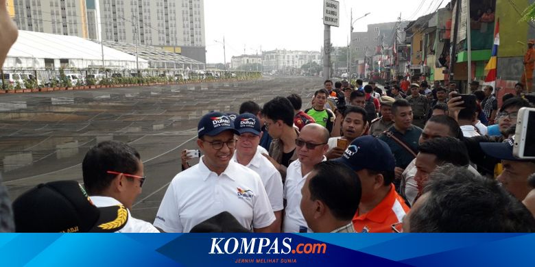 Kain Waring Tetap Dipasang di Kali Item hingga Asian Para Games 2018