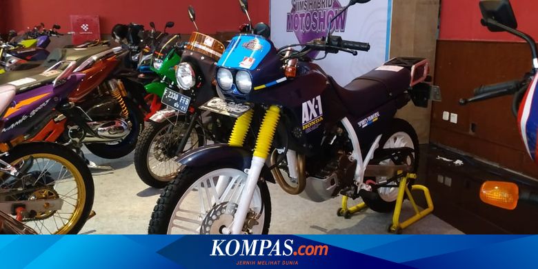 Motor Klasik Honda AX-1 Mejeng di IIMS Hybrid 2021