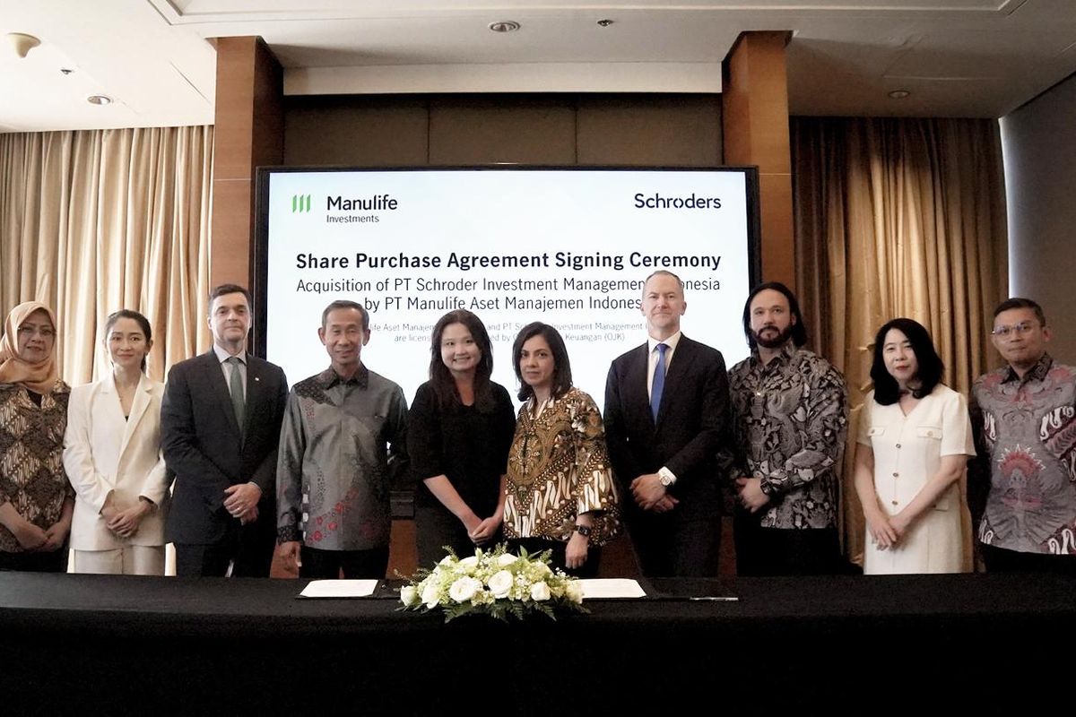 Manulife Aset Manajemen (MAMI) Akuisisi Schroders Indonesia