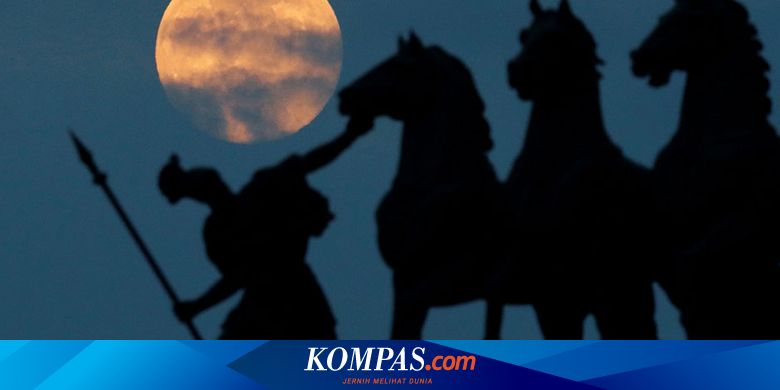 6 Fakta Bulan Purnama Supermoon Pink Moon Malam Ini, Bulan Paskah ...
