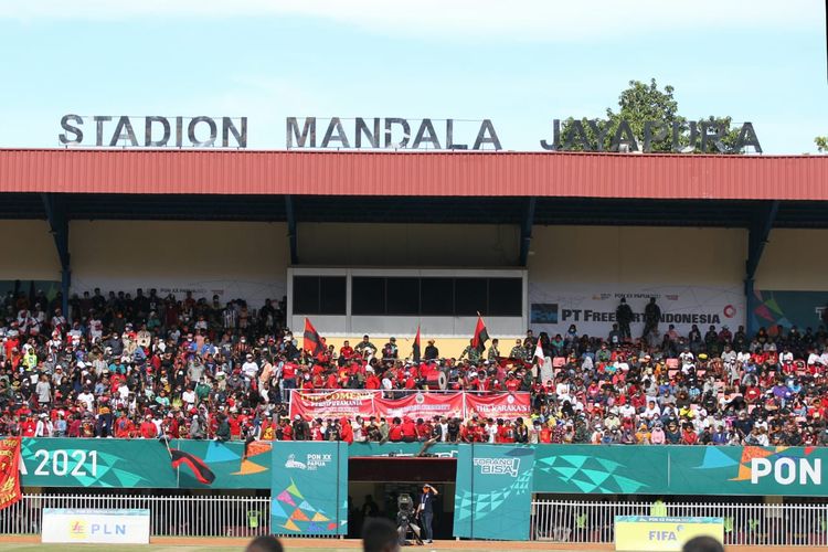 Mengenal Stadion Mandala di Jayapura Papua, Jadi Lapangan Bola Sejak ...