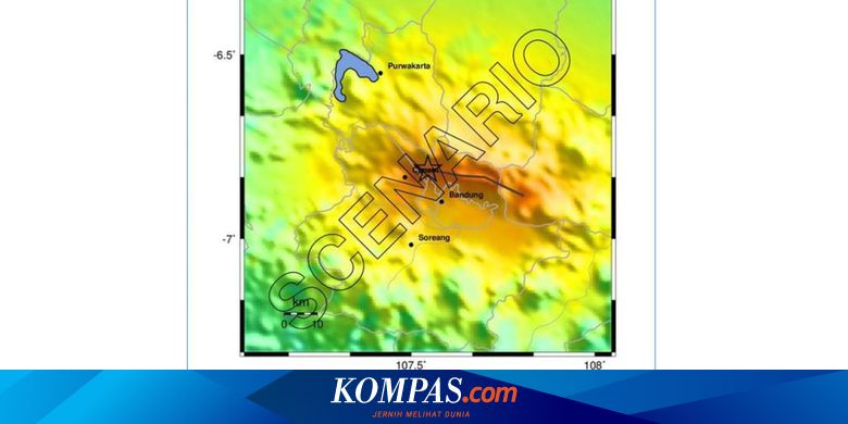 Inilah yang Terjadi jika Sesar Lembang Alami Pergerakan