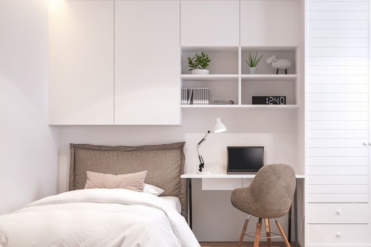6 Cara Menata Kamar Tidur Kecil Tetap Rapi dan Bersih