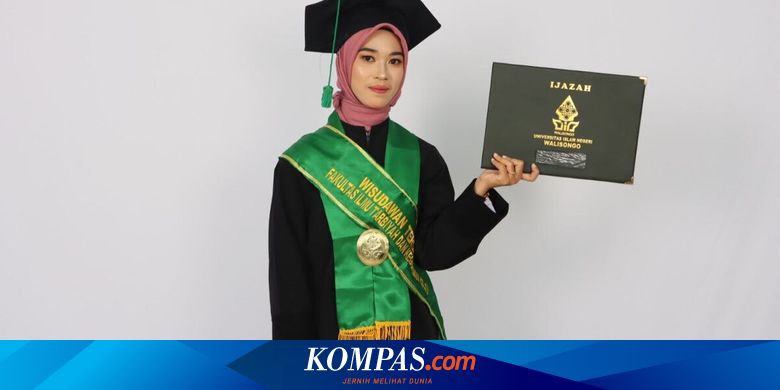 Dapat IPK 3,92, Anak Sopir Angkot Ini Jadi Wisudawan Terbaik UIN Walisongo