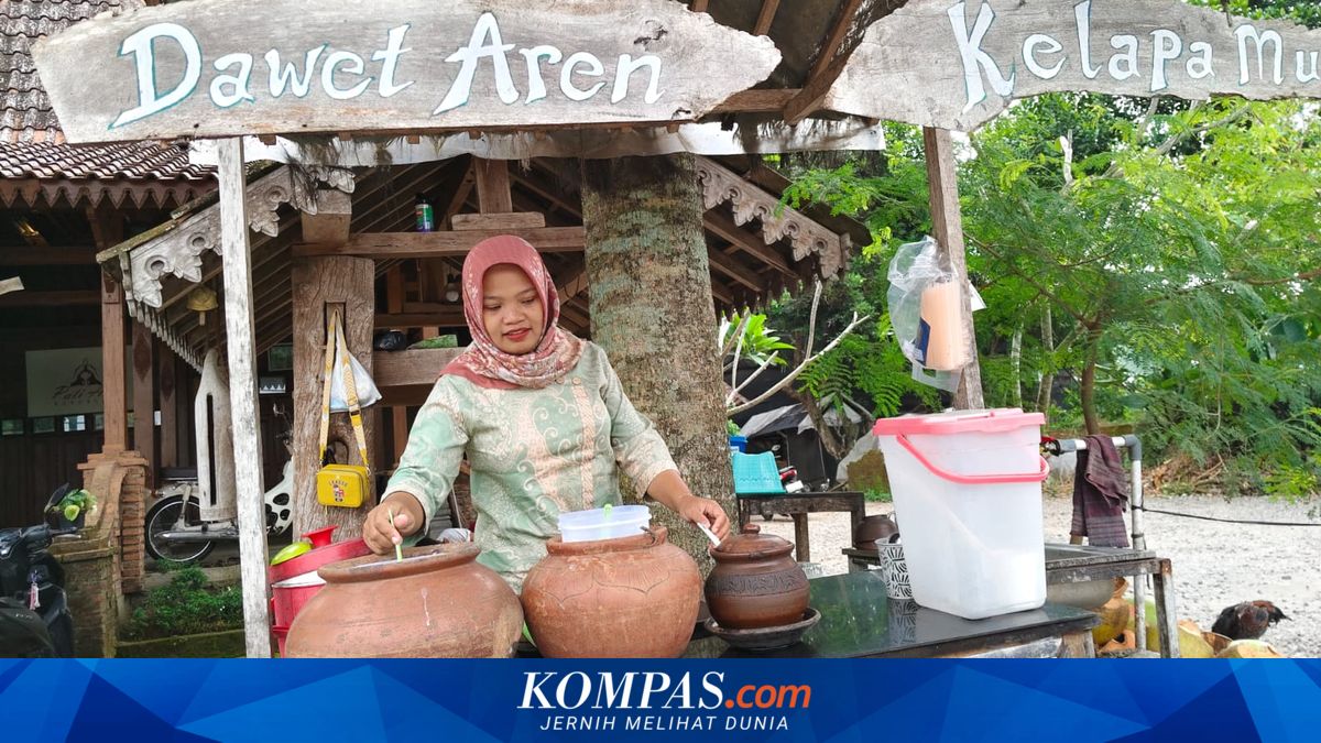 Tak Hanya Gula, Aren di Borobudur Juga Diolah Jadi Dawet Kenyal Mirip Jelly