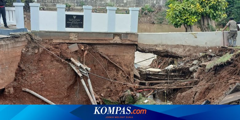 Jembatan Kemang Pratama Bekasi Ambrol, Satuan Zeni TNI AD Dikerahkan