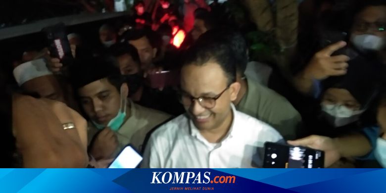 Saat Anies Baswedan Diteriaki Jadi Presiden Usai Beri Ceramah di Masjid ...