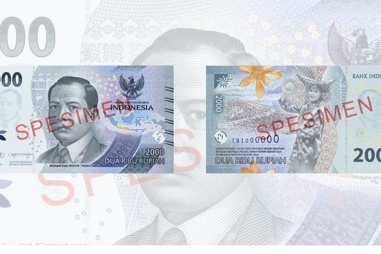 Gambar dan Ciri-ciri Uang Baru Rp 10.000, Rp 5.000, Rp 2.000, dan Rp 1.000