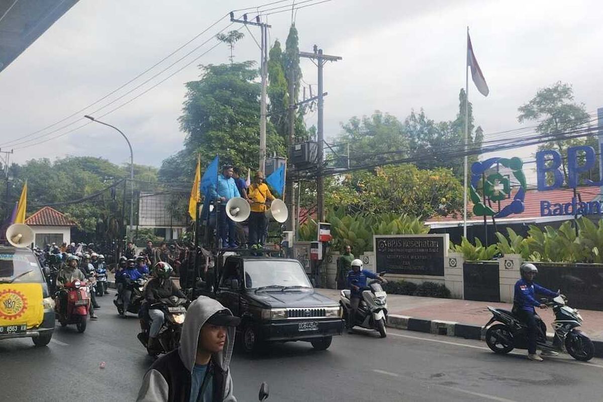 Demo Penolakan Tapera di Makassar, Buruh: Aturan Ini Sangat Memberatkan ...