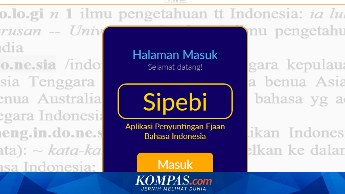 Mengenal Sipebi, Aplikasi Penyuntingan Ejaan Bahasa Indonesia