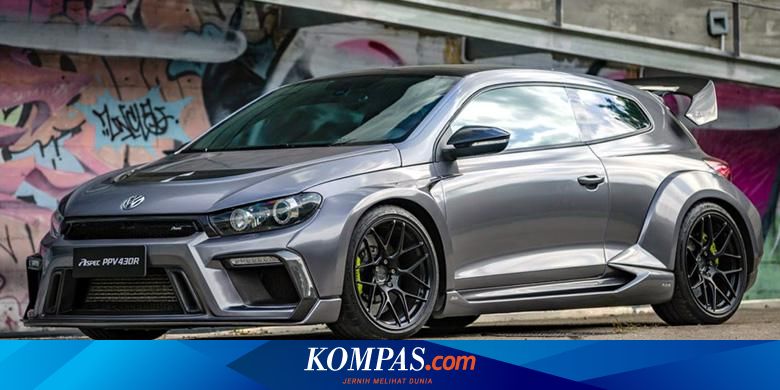 Rekayasa Bodi Lebar buat VW Scirocco
