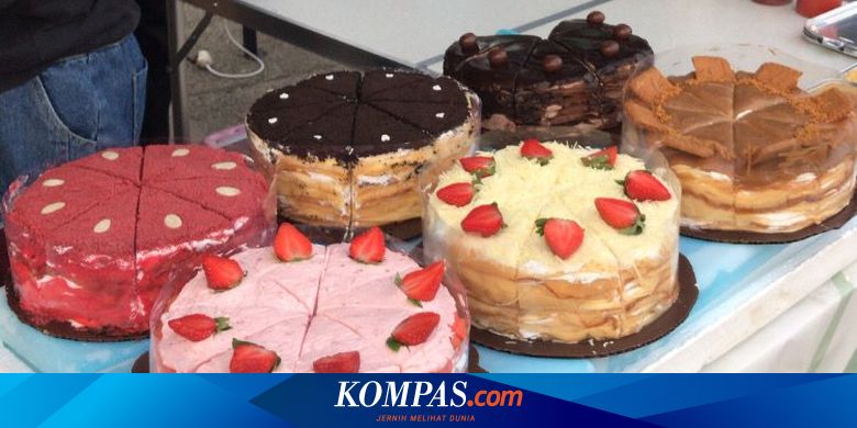 Viral di Twitter, G' Bob Semarang Berhasil Jual 300 Mille Crepes dalam ...