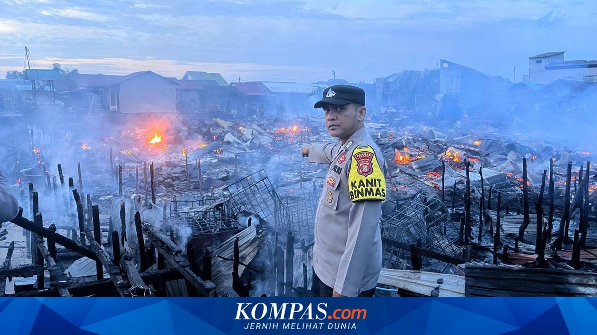Diduga Dipicu Petasan, 34 Rumah di Paser Kaltim Ludes Terbakar ...