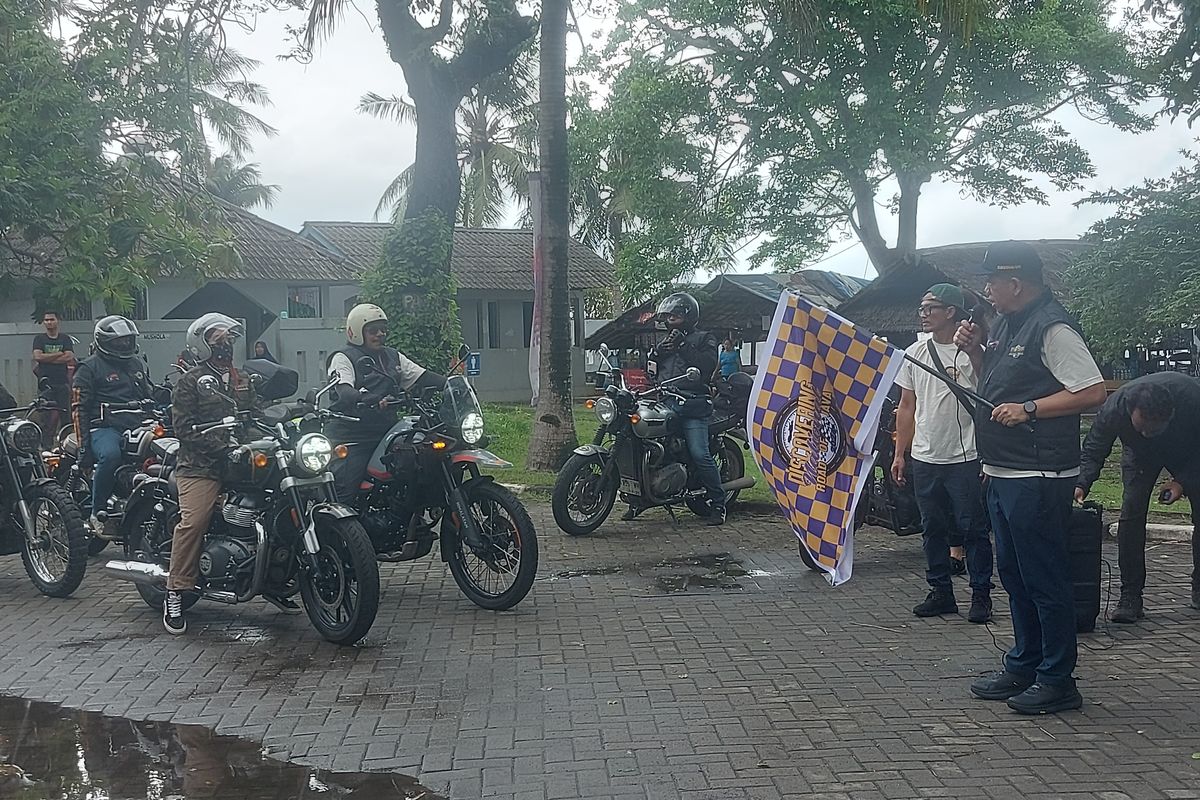 Jelajah Jalan Nasional di Jawa Resmi Dimulai, Titik Nol Km Anyer Jadi Saksi