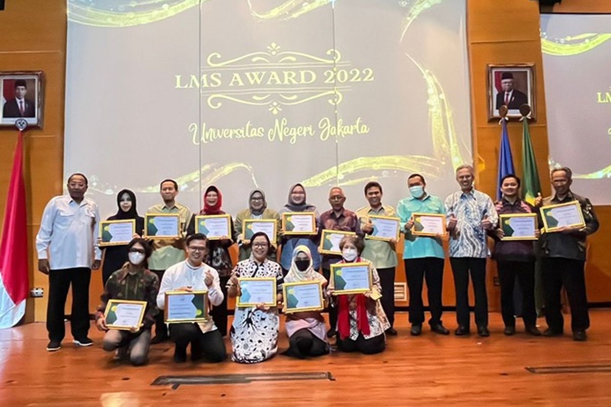 Sukses Optimalkan LMS, LP3M UNJ Gelar "LMS Award 2022"