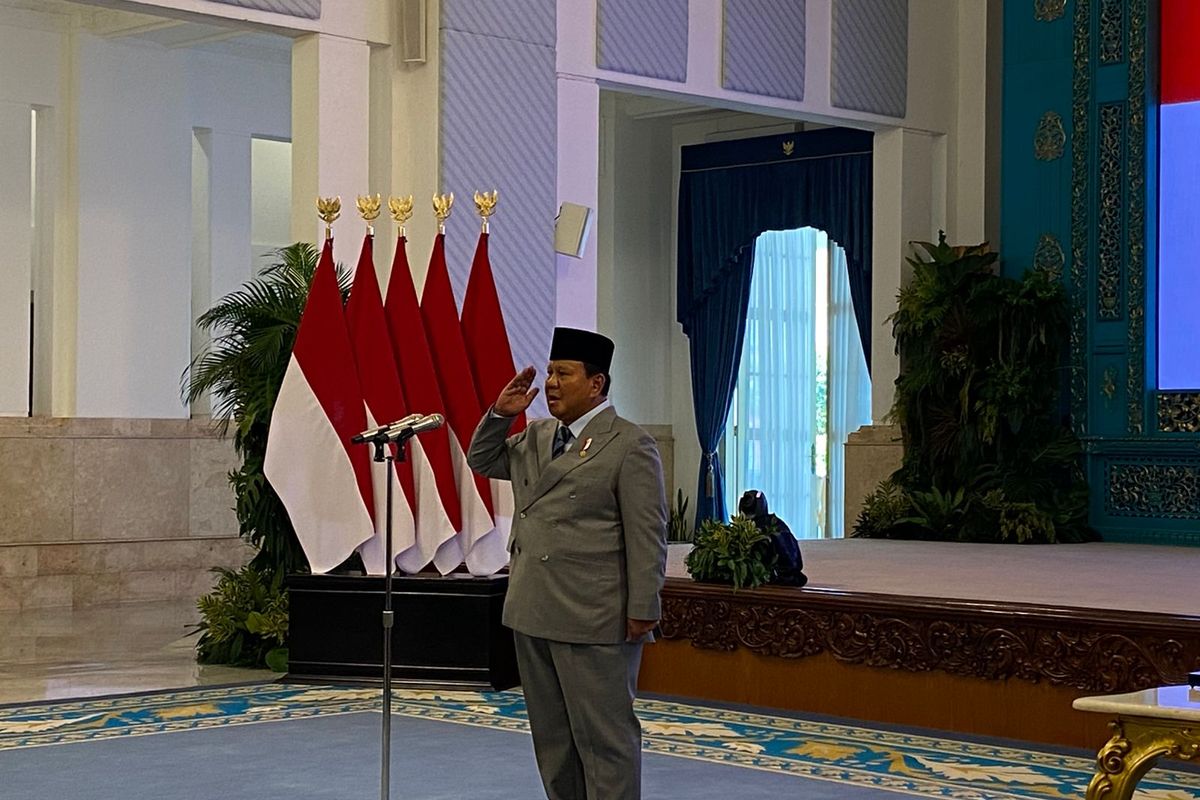 Prabowo Lantik 6 Anggota DK LPS, Anggito Abimanyu Jadi Ketua