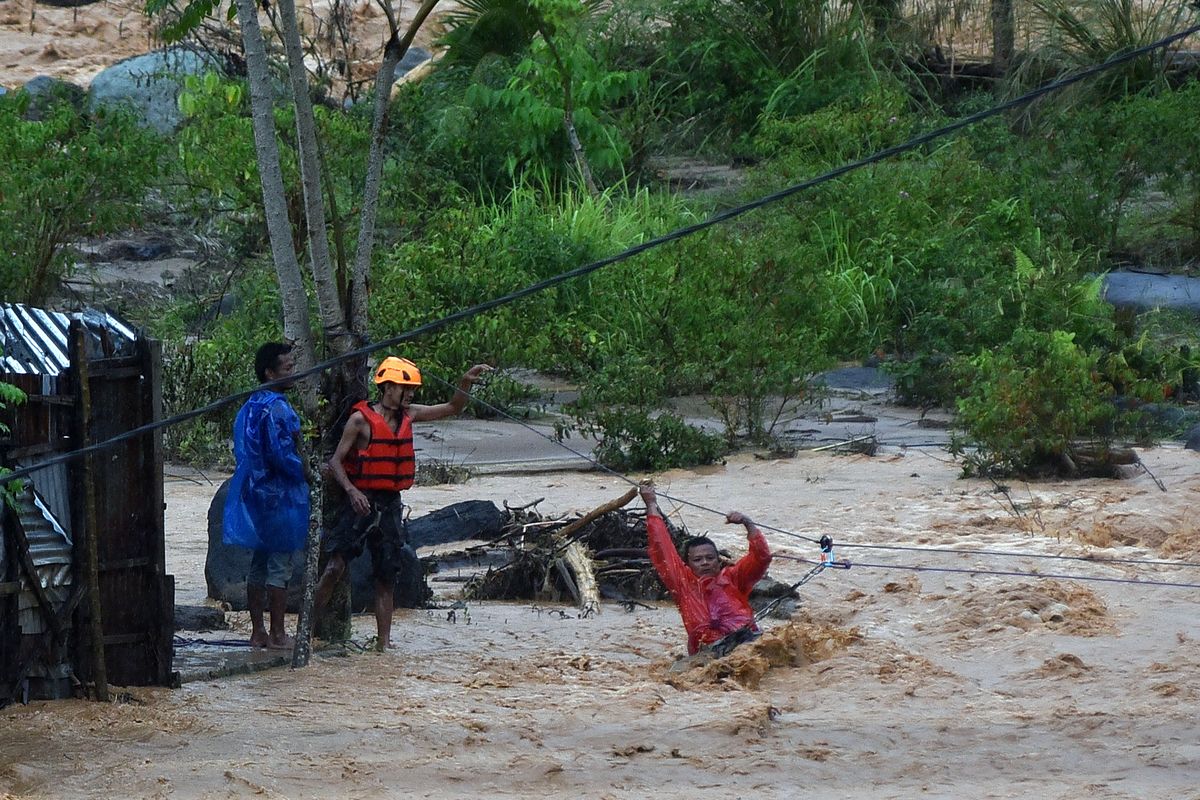 Kota Padang Sumbar Kembali Diterjang Banjir Bandang