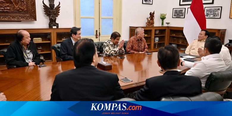 Prabowo Bertemu Aguan-Tomy Winata di Istana, Apa yang Dibahas?