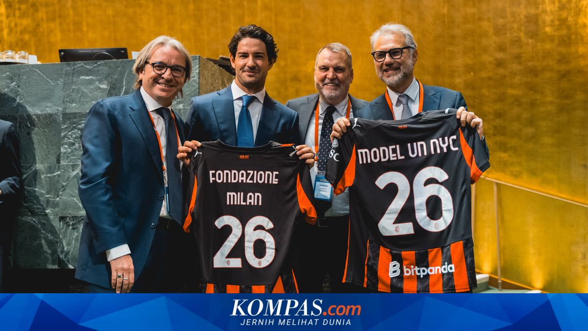 AC Milan Kunjungi Markas PBB, Pato Inspirasi Diplomat Muda