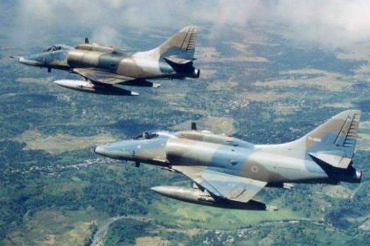 A-4 Skyhawk dan Sejarah Pertahanan