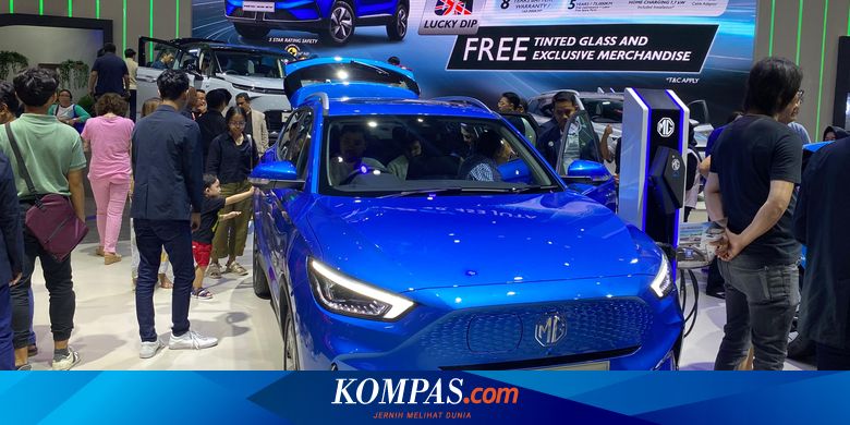 New MG ZS EV Jadi Andalan Bintang Morris Garages di IIMS 2024