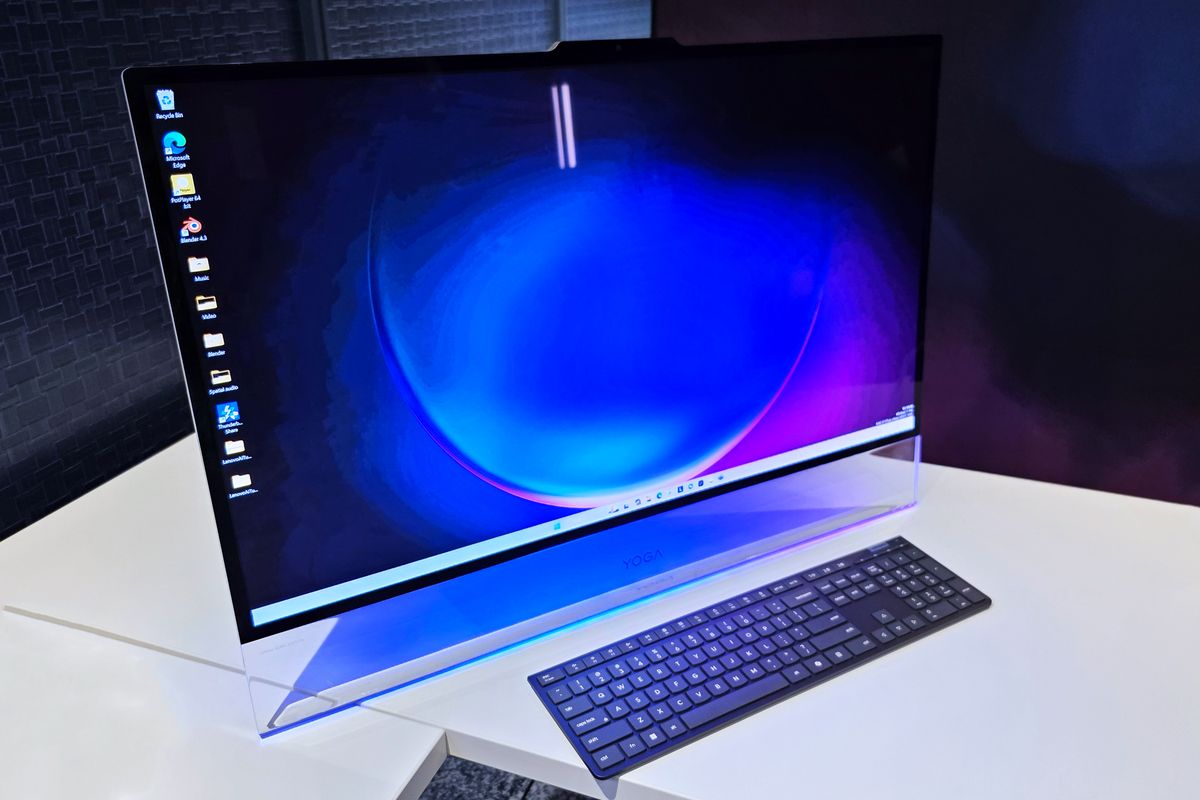 Lenovo Pamer PC AIO yang Bisa "Melayang", Begini Tampilannya