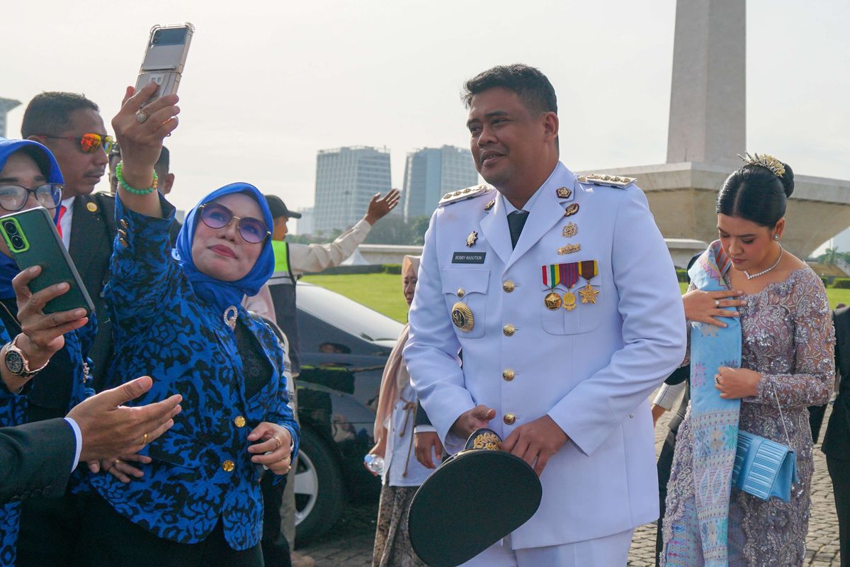 Dilantik Jadi Gubernur Sumut, Bobby Nasution: Siap Jalankan Tugas dan Amanah