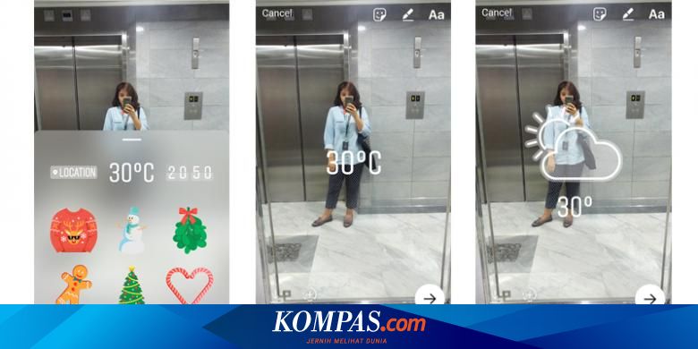 Seperti Snapchat, Instagram Stories Kini Punya Stiker