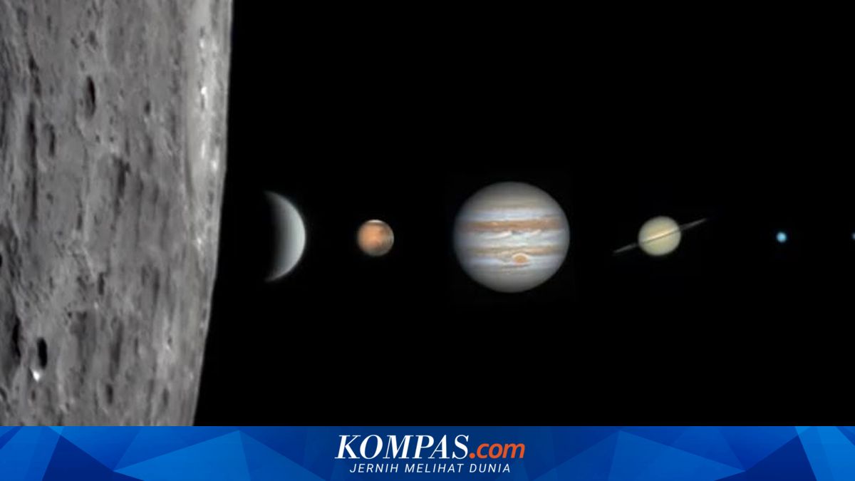 Parade Planet 28 Februari: Enam Planet akan Berjejer di Langit Senja