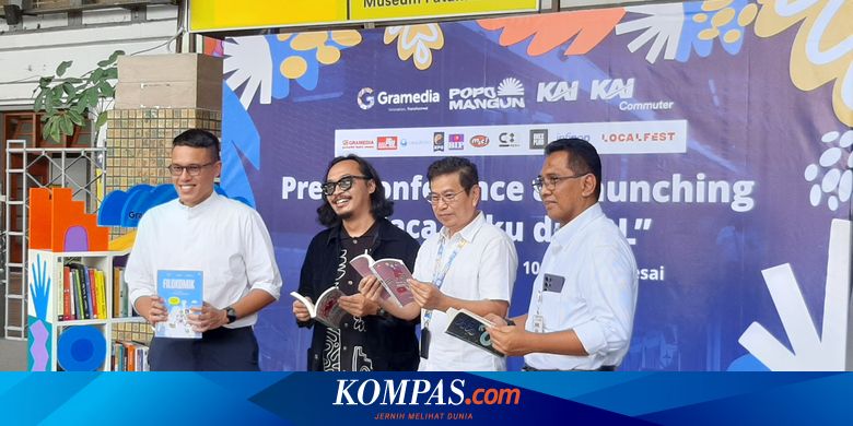 Kolaborasi Gramedia dan PT KCI, Hadirkan Kegiatan Baca Buku di KRL