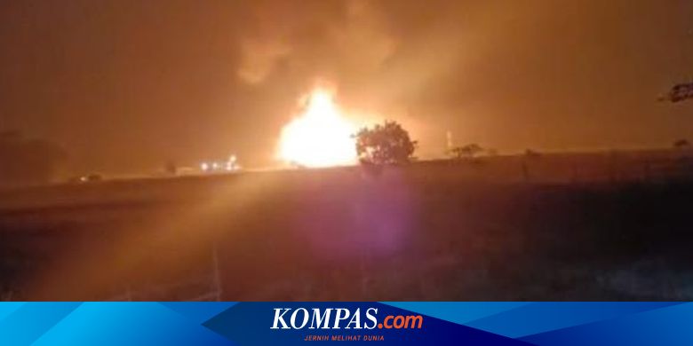 Ledakan di Stasiun Pengumpul Pertamina Subang Lukai 2 Pekerja, Api ...
