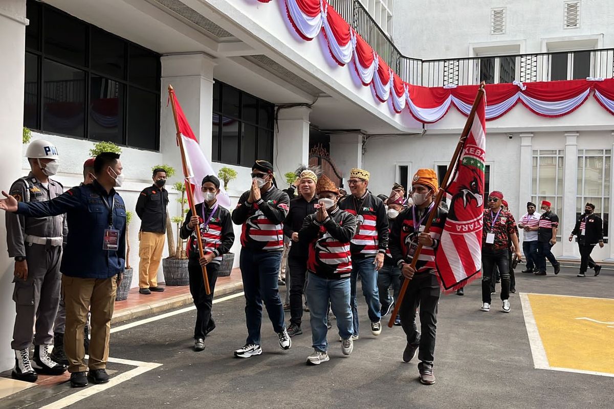Datangi Kantor KPU, PKN Daftar Jadi Parpol Calon Peserta Pemilu 2024