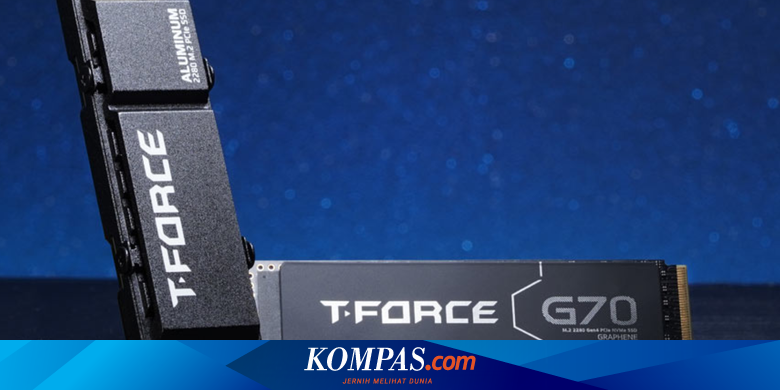 T-Force Rilis 4 SSD NVMe dengan Pendingin Tipis Berbahan Graphene