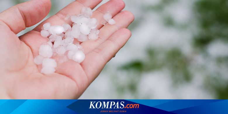 Hujan Es Landa Yogyakarta Hari Ini, BMKG Ungkap Penyebabnya