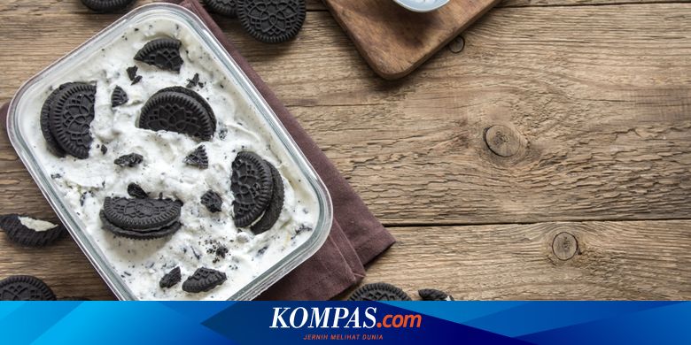 Resep Es Krim Oreo ala Rumahan, Bikin Bareng Anak