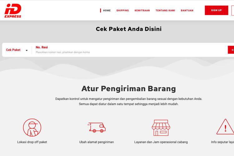 Cara Cek Resi iDexpress
