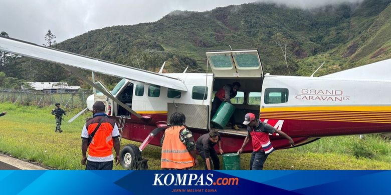 Kronologi Pesawat Alda Air Pecah Ban di Bandara Mulia Puncak Jaya