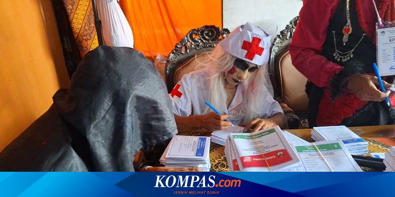 TPS Unik di Bandung: Didesain seperti Kuburan, Petugas KPPS-nya ...