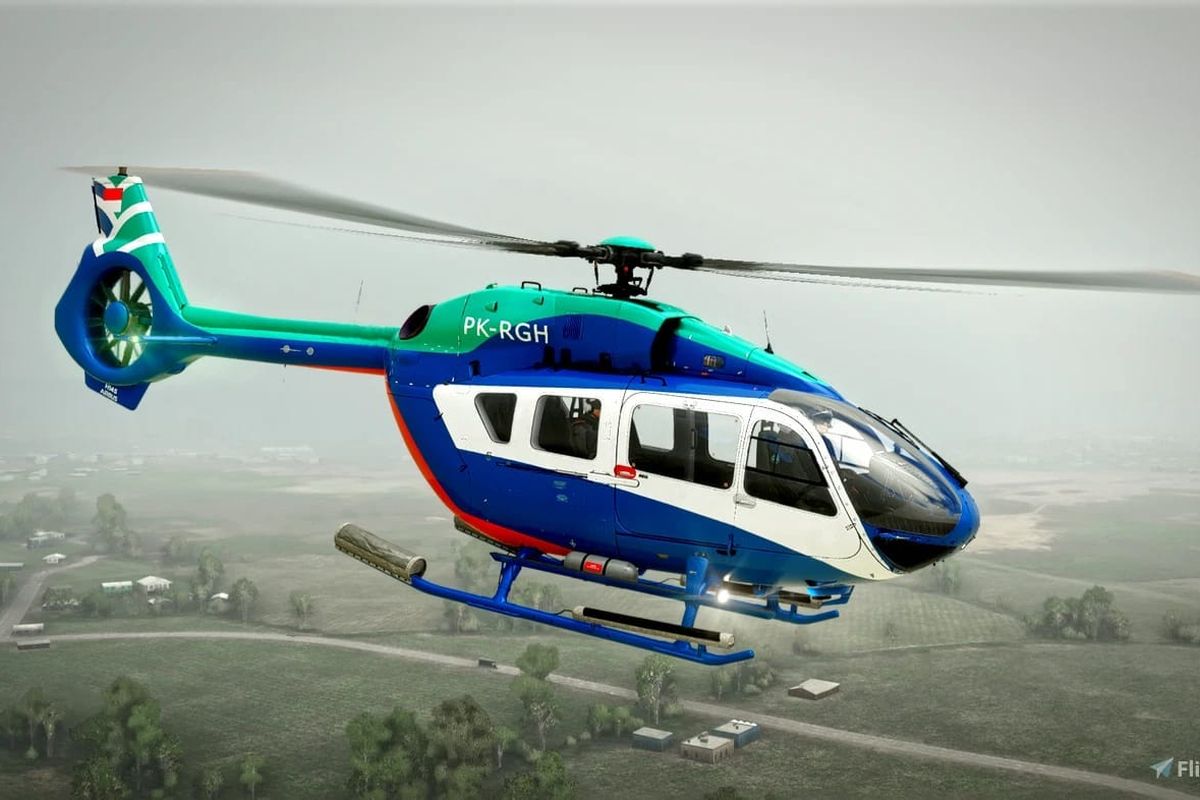 Kronologi Helikopter PK-RGH Hilang Kontak di Tanah Bumbu, Baru ...