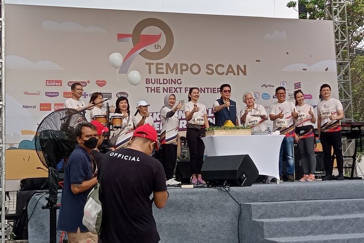 Selebrasi 70 Tahun, Tempo Scan Ajak 2.000 Karyawan 5K Fun Walk