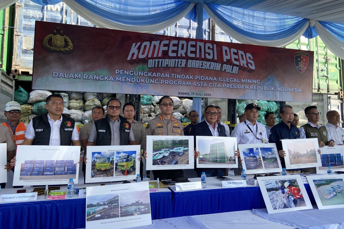 Mabes Polri Tetapkan 3 Tersangka Kasus Penambangan Ilegal di Kawasan IKN