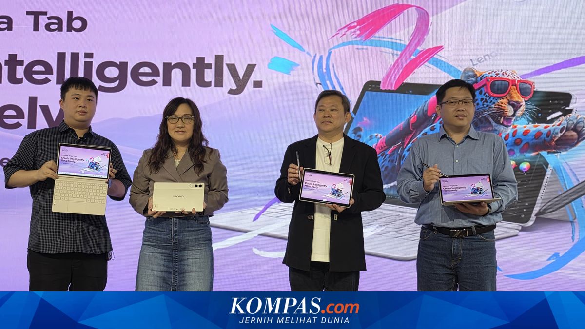 Lenovo Yoga Tab Resmi di Indonesia, Tablet "AI Native" Harga Rp 11 Jutaan