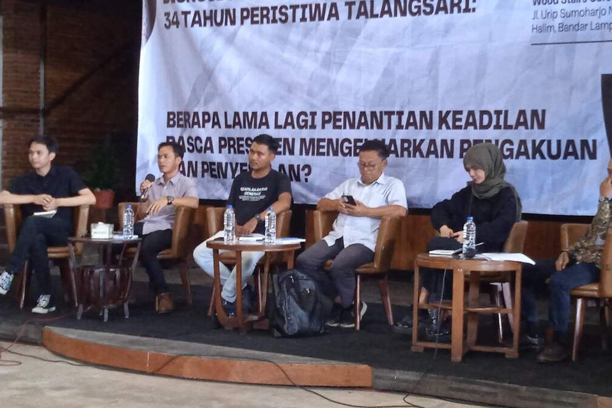 34 Tahun Peristiwa Talangsari, Pengadilan HAM Masih Jadi Angan-angan