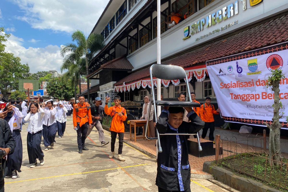 Hadapi Sesar Lembang, Bandung Perbanyak Simulasi Keselamatan Saat Gempa ...