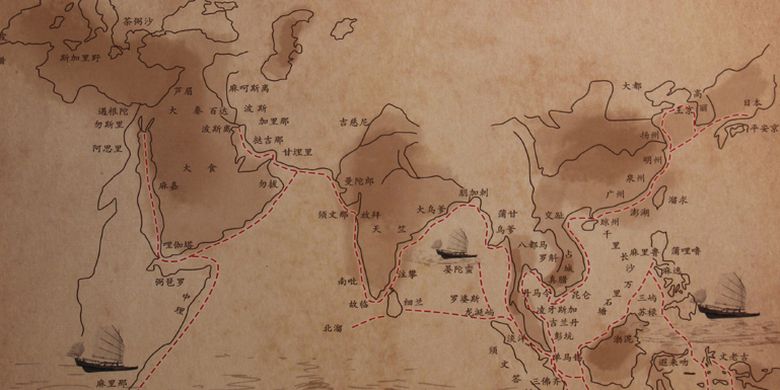 Rute Jalur Sutra yang Menghubungkan Timur dan Barat