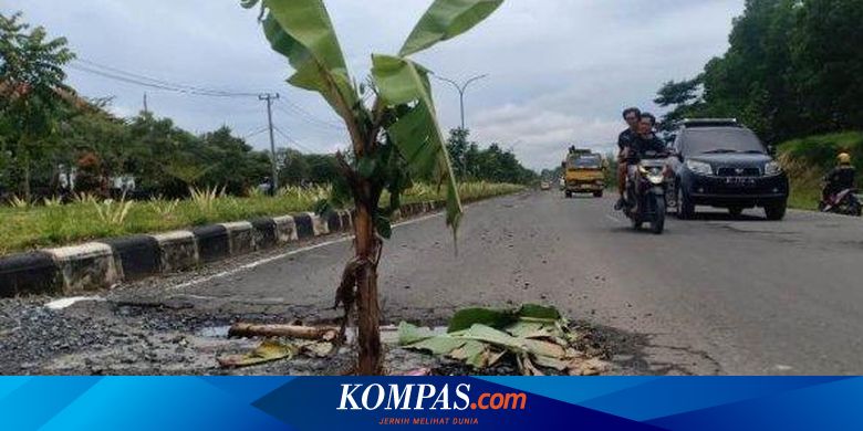 JK: Jalan di Lampung Rusak Jadi Viral, di Sisi Lain Kita Bangga Bangun Jalan Tol